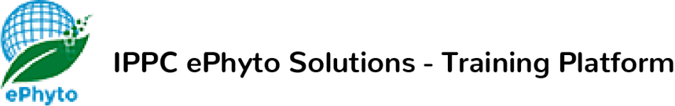 IPPC ePhyto Solution - Training Platform